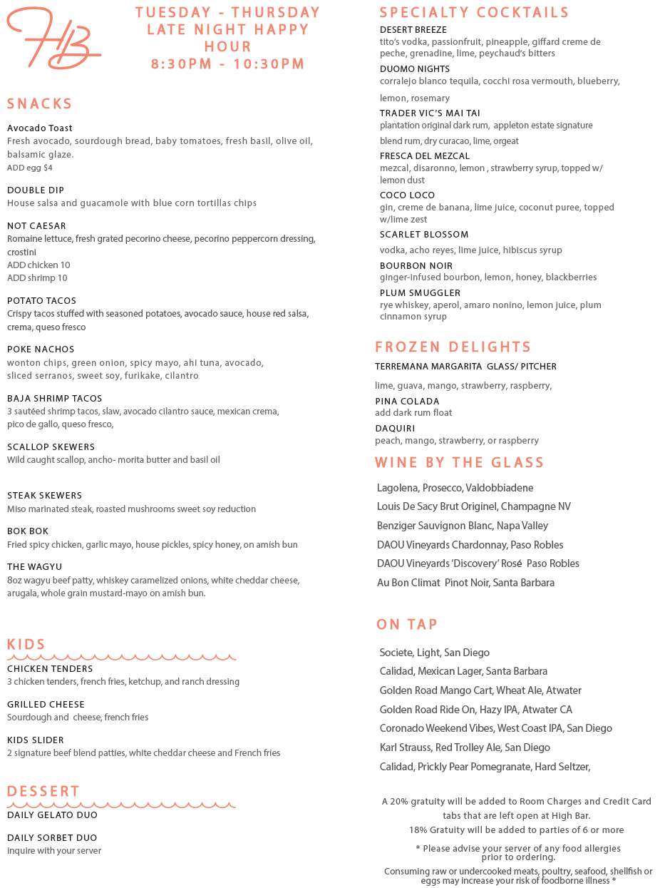 Pool Bar in Palm Springs | Kimpton Rowan Palm Springs Hotel